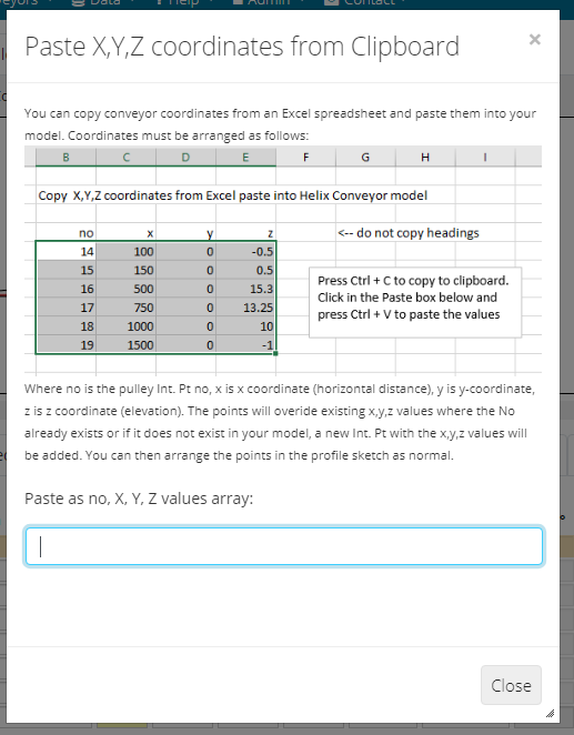 Helix DeltaT Conveyor Design - Help